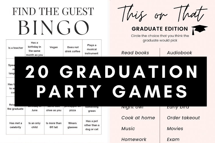 20 Graduation Party Games for an Epic Party
